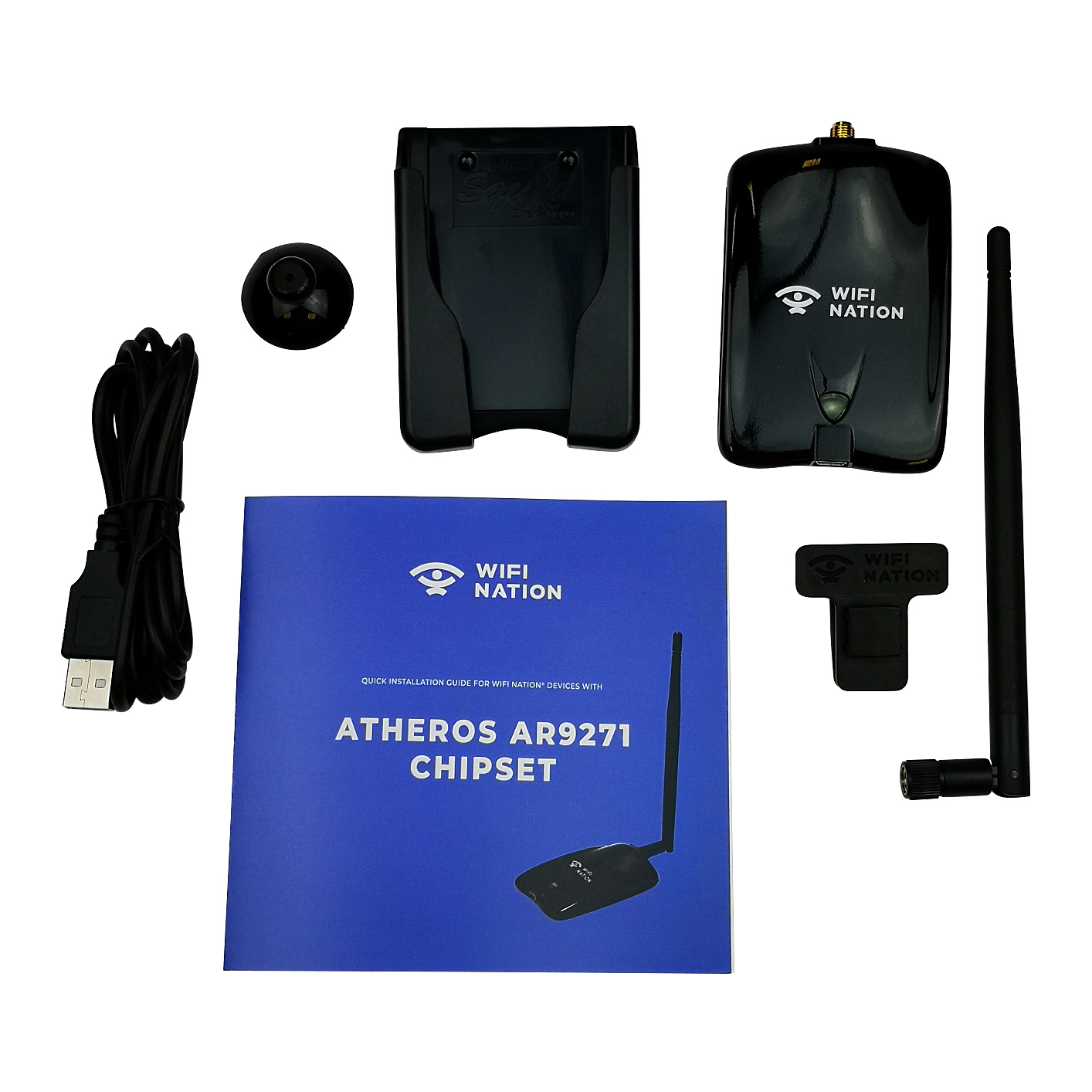 USB WiFi Antenna 802.11n, speed: 150Mbps, Freq. 2.4GHz and 5dBi Antenna ...