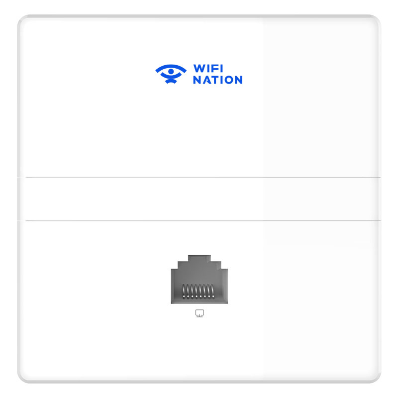 WiFi Nation wall mounted AP with PoE. - WiFi Nation