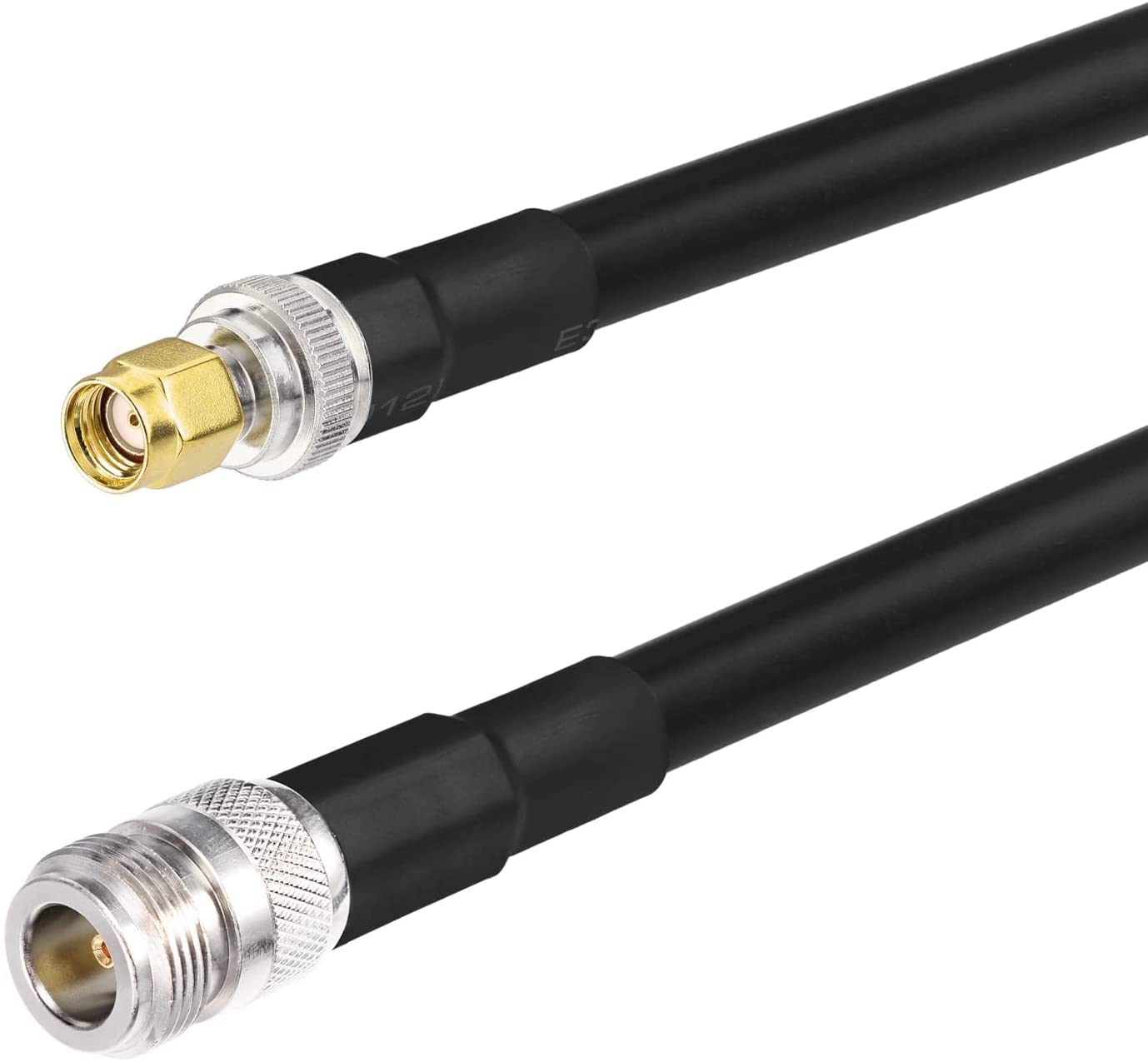 RG58- N-Type Female to RP-SMA Female Low Loss Coaxial Cable for LoRa ...